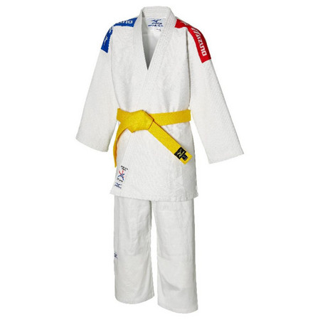 Mizuno Kodomo with band U Tricolore Judo kimono pepe7.eu
